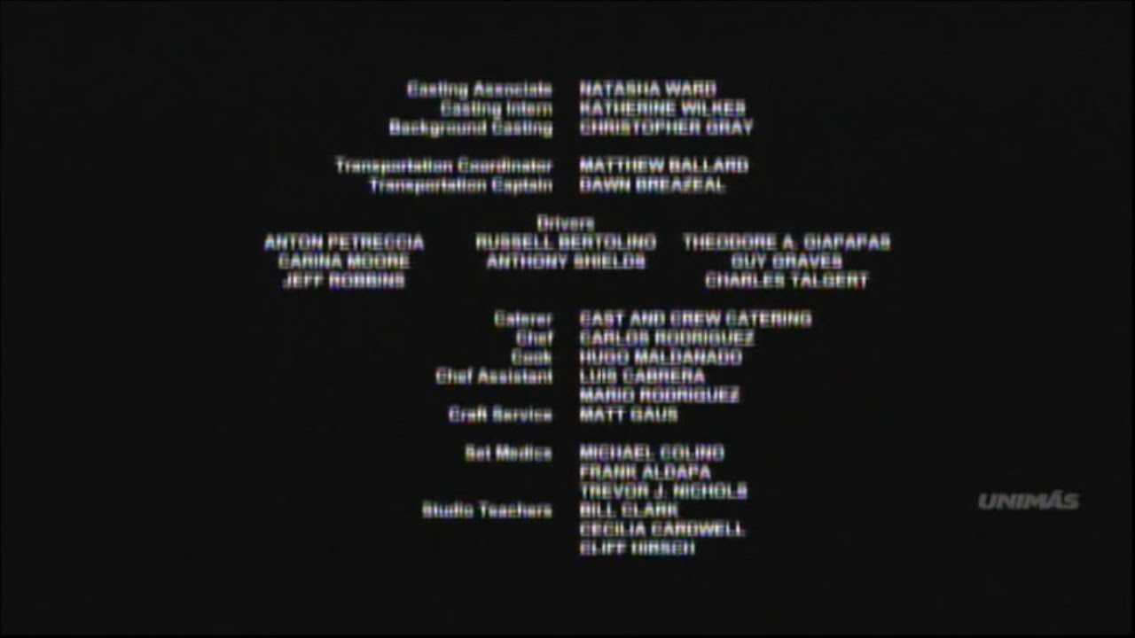 Blood And Bone (2009) End Credits (UniMás 2024) - YouTube