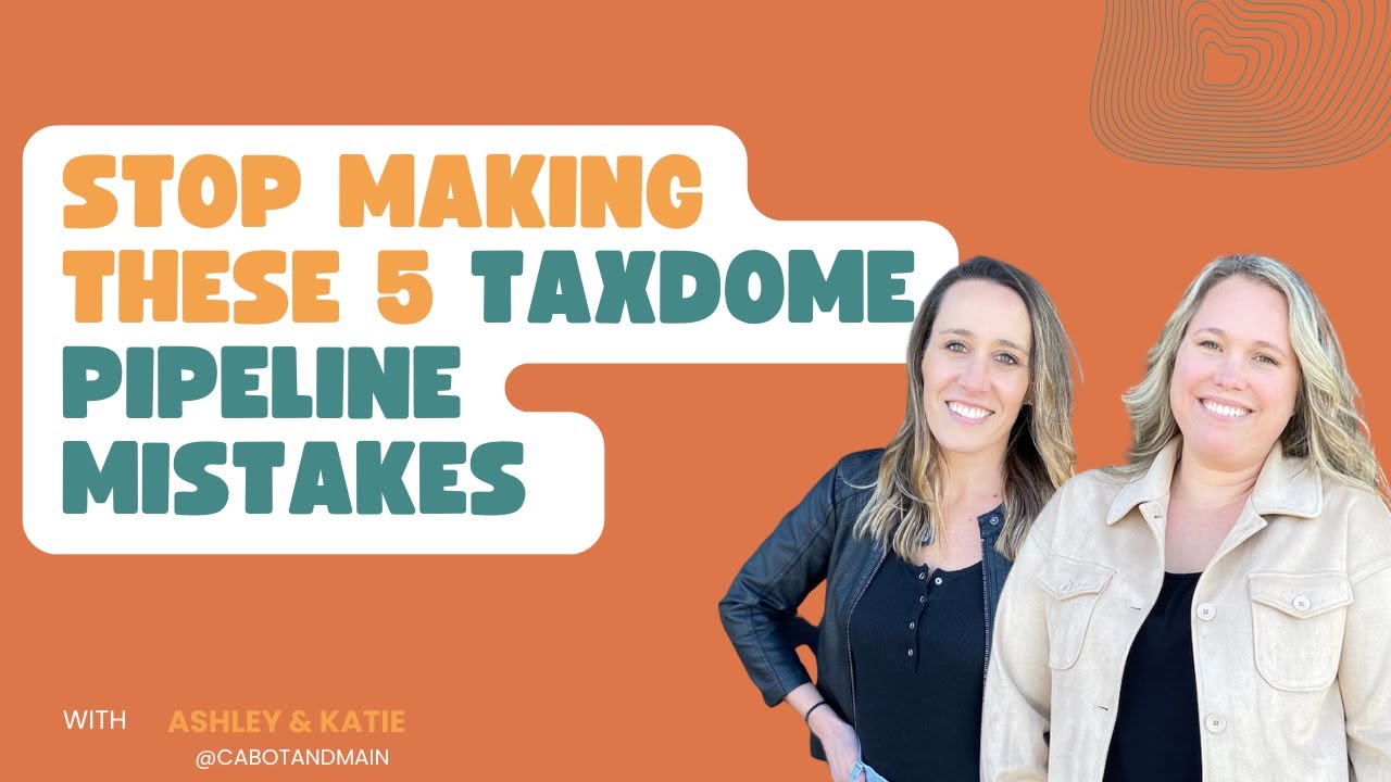 The 5 Biggest TaxDome Pipeline Mistakes (And How to Fix Them) - YouTube