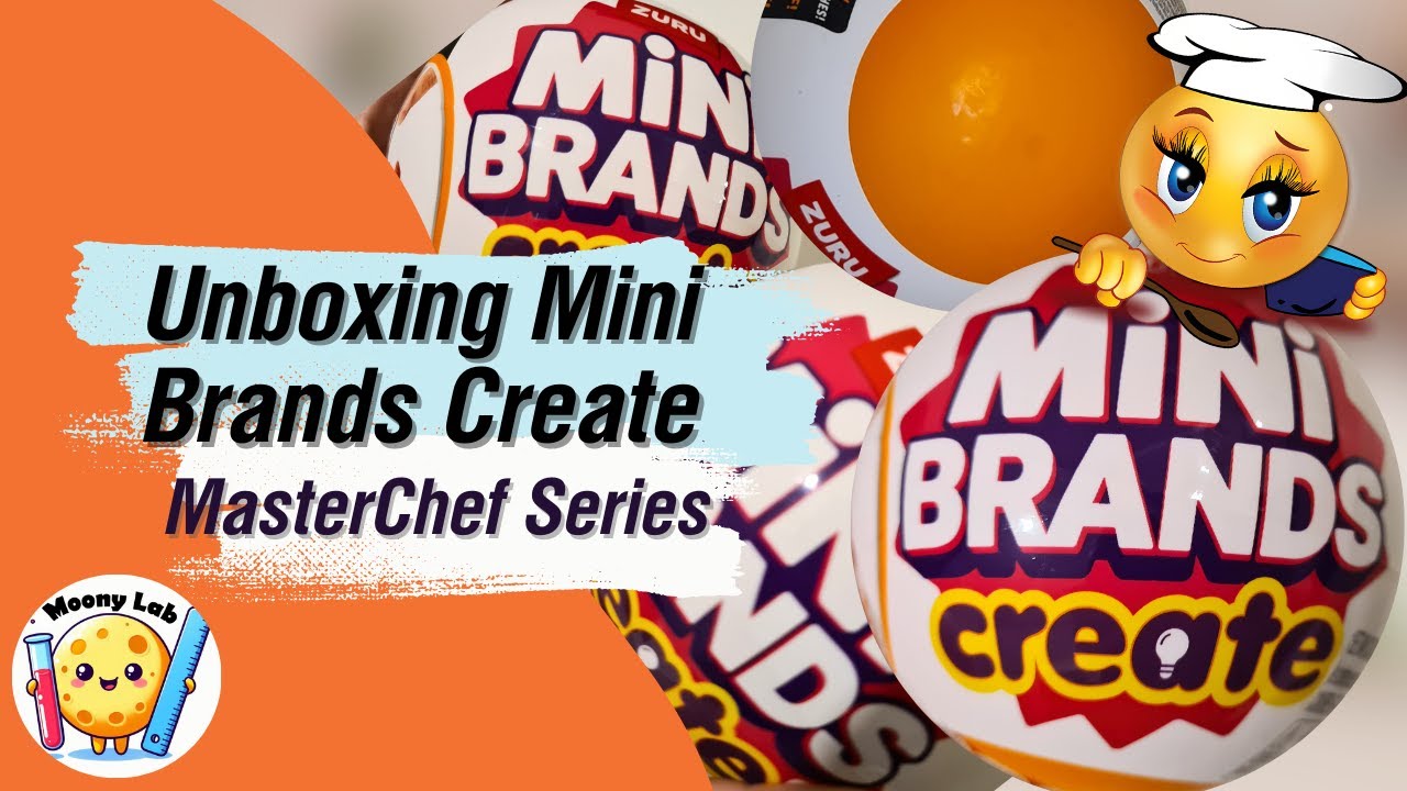 Mini Brands Cherry Chocolate Cake | Create MasterChef Series Unboxing ...