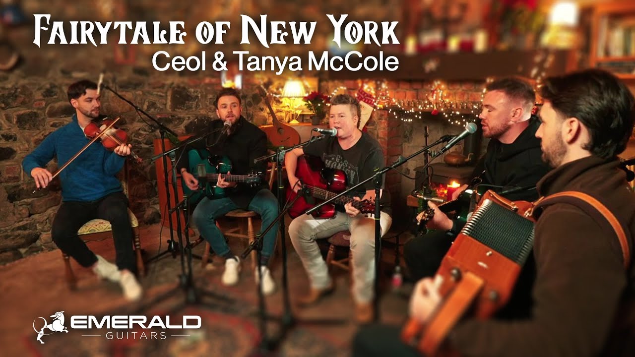 Fairytale of New York LIVE 2023 From Emerald Guitars, Ceol and Tanya ...