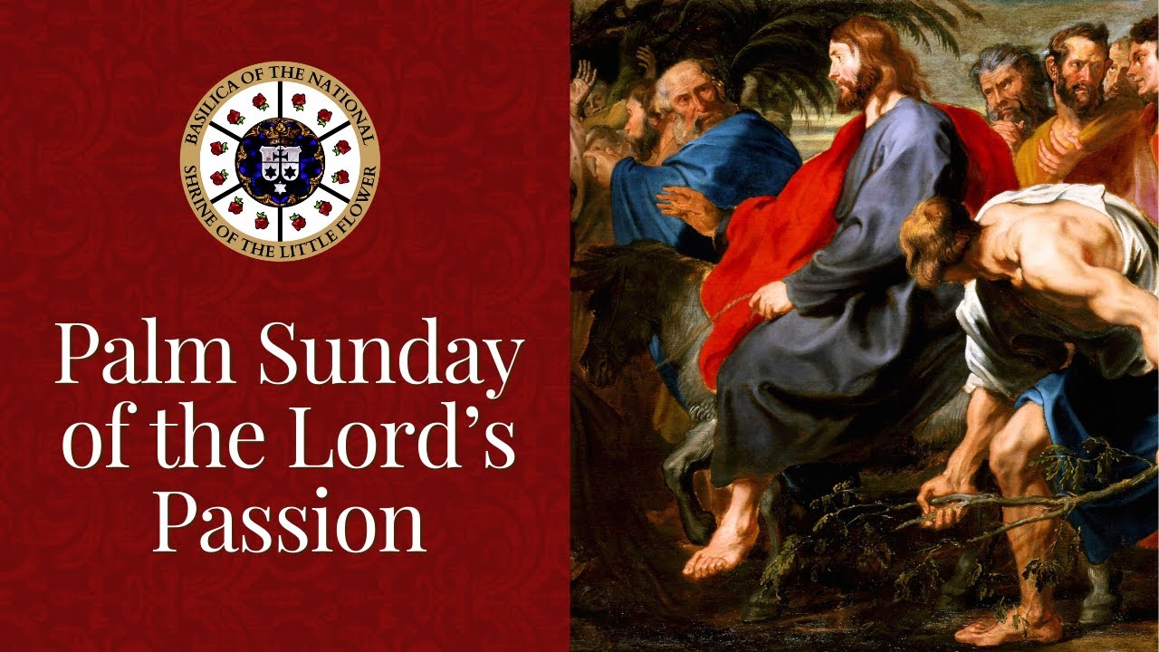 Catholic Sunday Mass - Palm Sunday of the Lord's Passion - YouTube