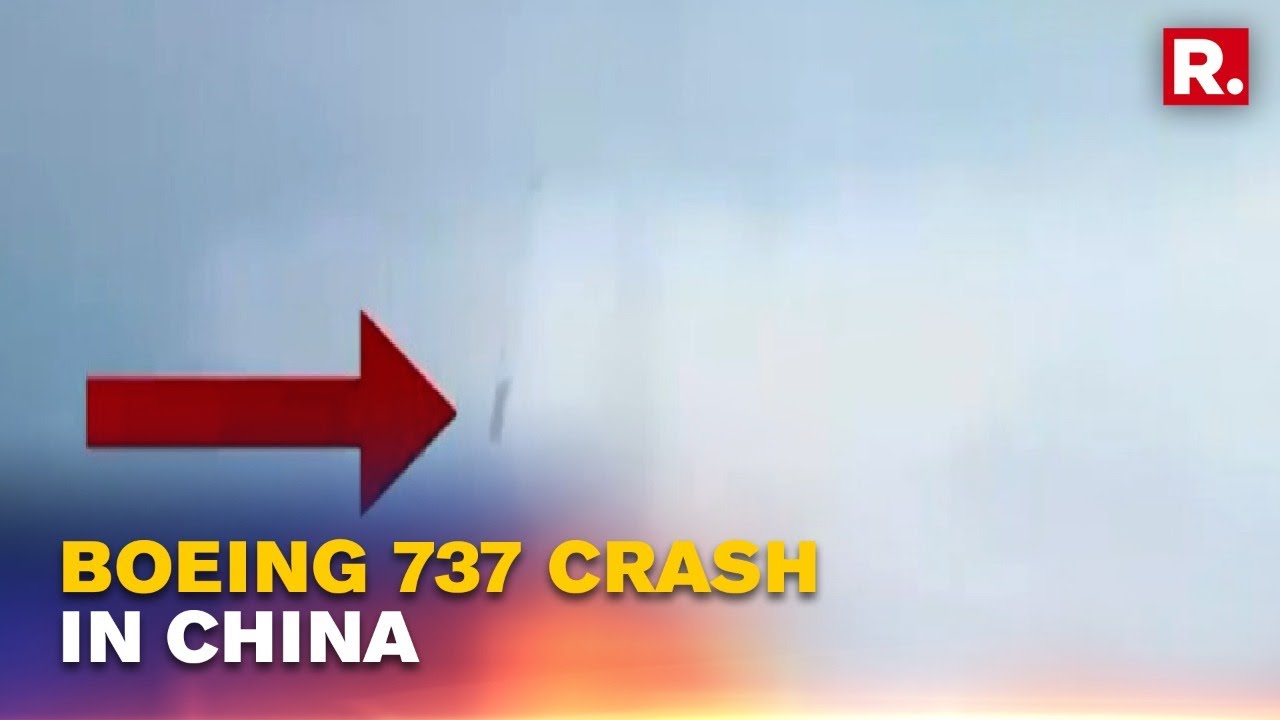 China: Boeing 737 Plane's Vertical Fall Caught On Camera Moments Before ...