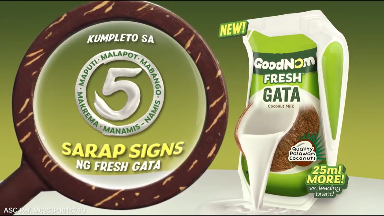 Kumpleto sa 5 Sarap Signs ang New GoodNom Fresh Gata! - YouTube