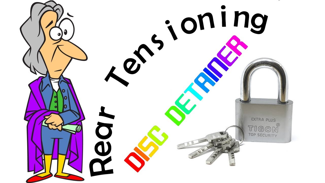Tigon Extra Plus Top Security Disc Detainer Picked - Rear Tension Disc ...
