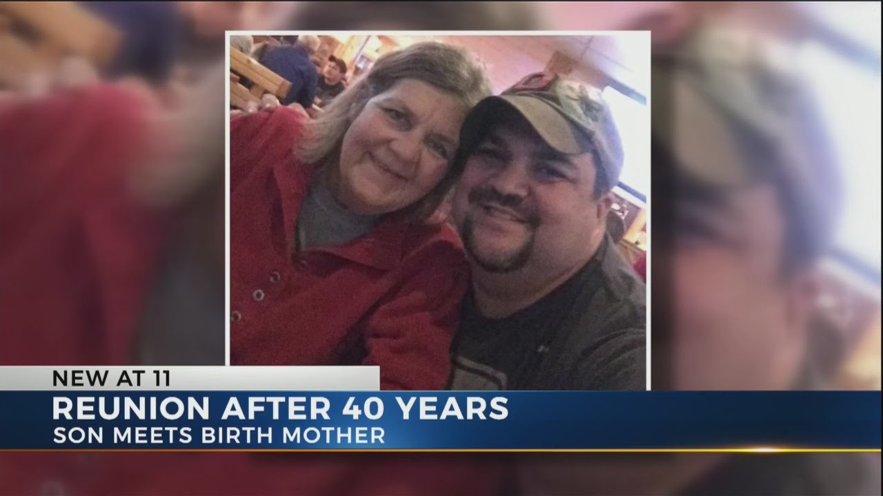 Local Woman Son She Gave Up For Adoption Reunite 40 Years Later Youtube
