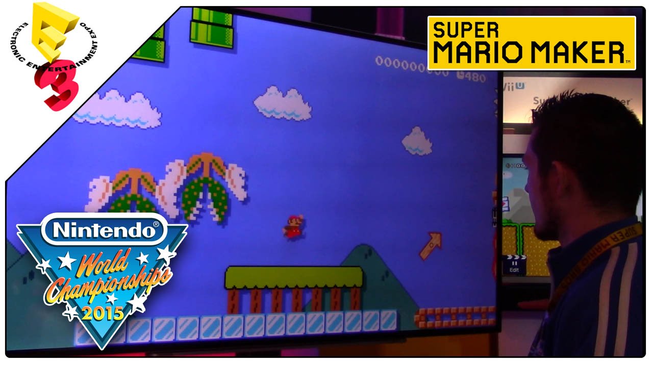 Super Mario Maker E3 Demo - Nintendo World Championships Level 1! - YouTube