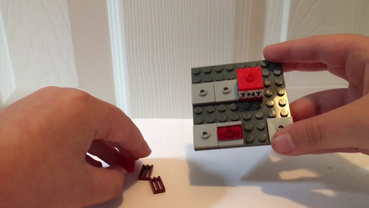 How to build Lego Minecraft redstone stuff, part 1 - YouTube