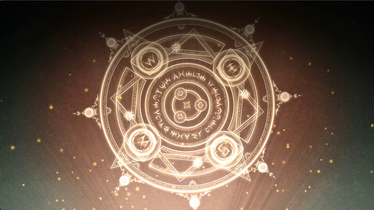 PSO2 Episode 5 story selection background sigil - YouTube