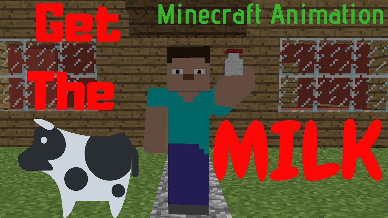 Get The Milk | Minecraft Animation - YouTube
