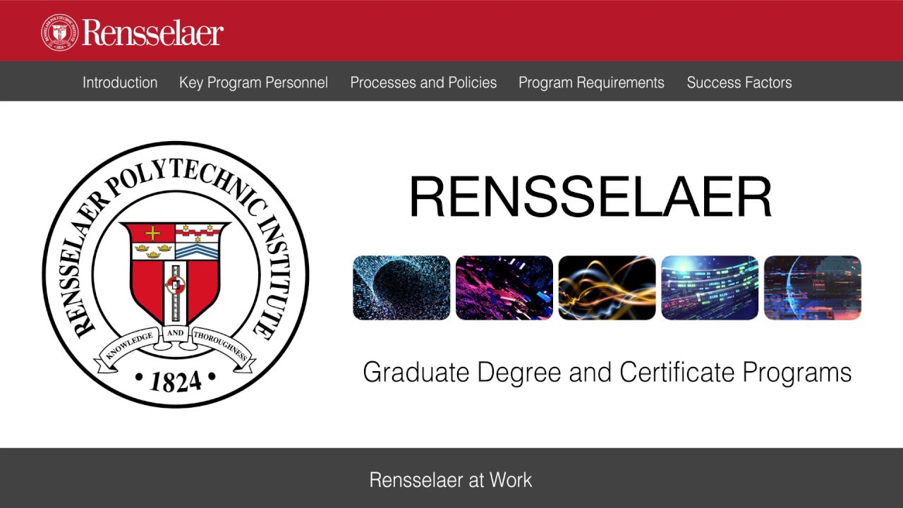 2019 RPI Graduate Student Orientation Video - YouTube