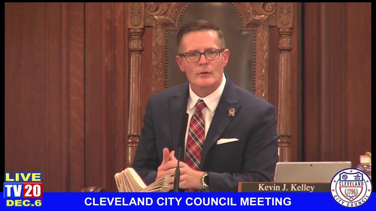 Cleveland City Council Meeting, December 6, 2021 - YouTube