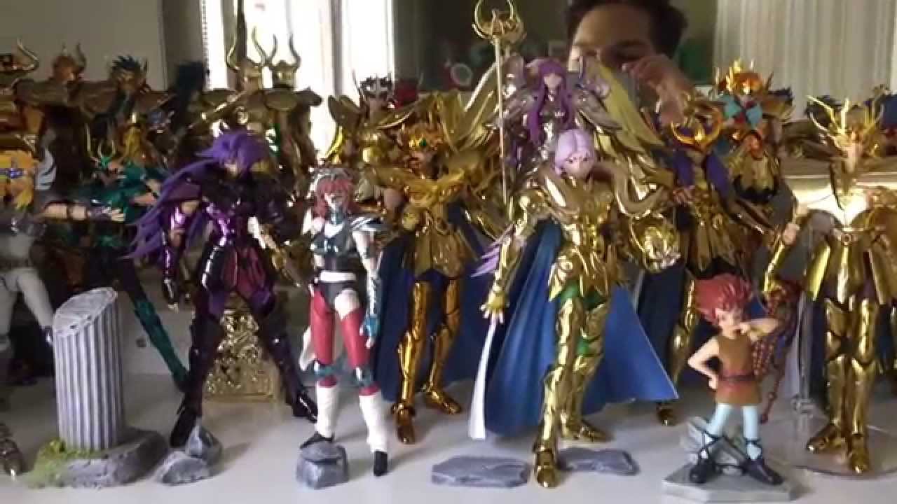 Coleção de Cloth Myth Saint Seiya - YouTube