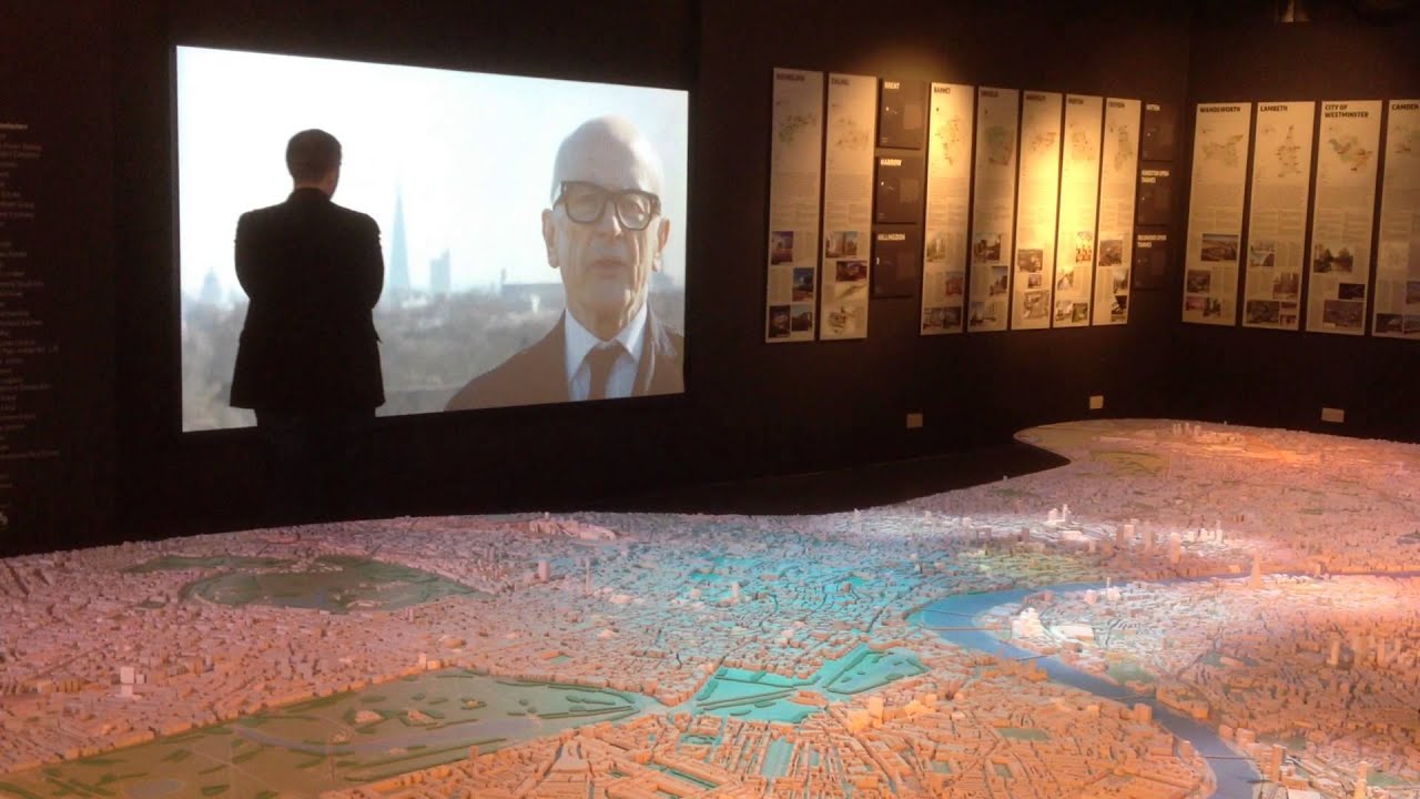 New Building Centre model in London - YouTube