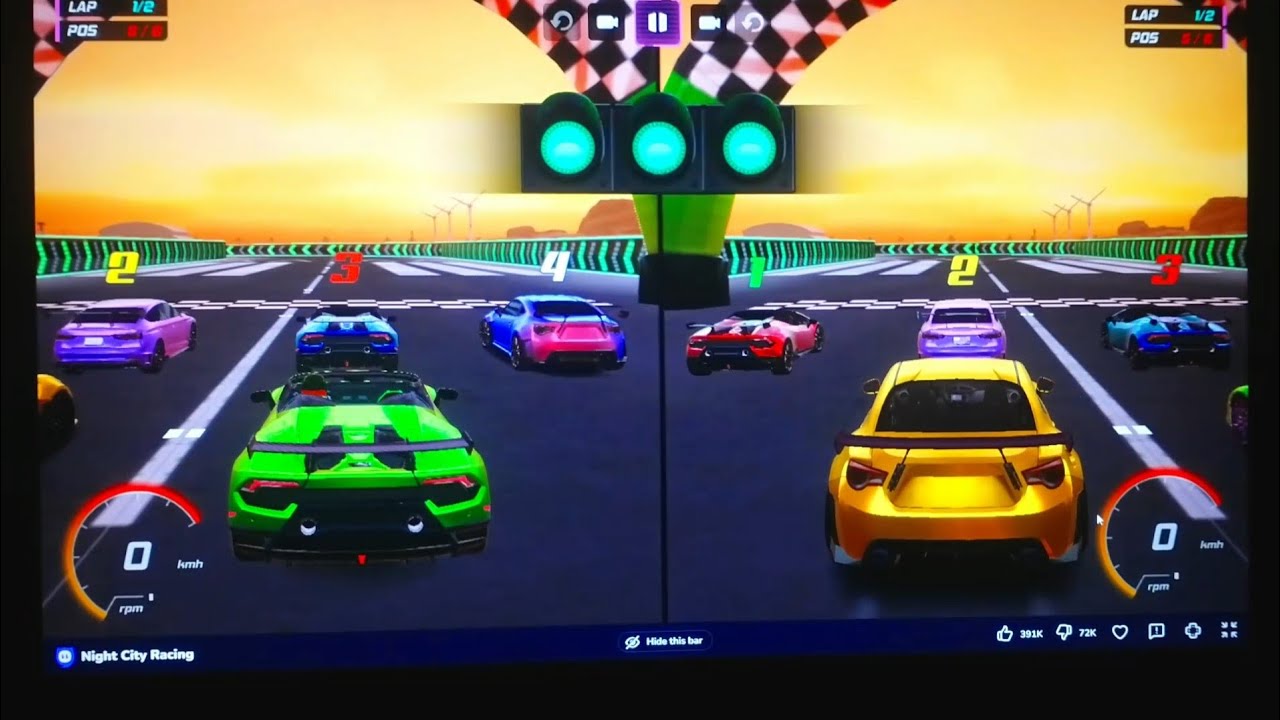 night city racing gameplay car racing stunt multiplayer car racing game ...