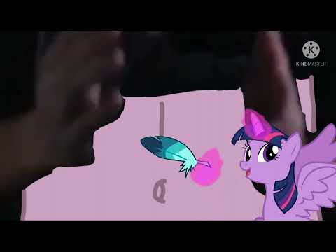 Twilight Sparkle tickling Micro's belly [CUTENESS ONLY]