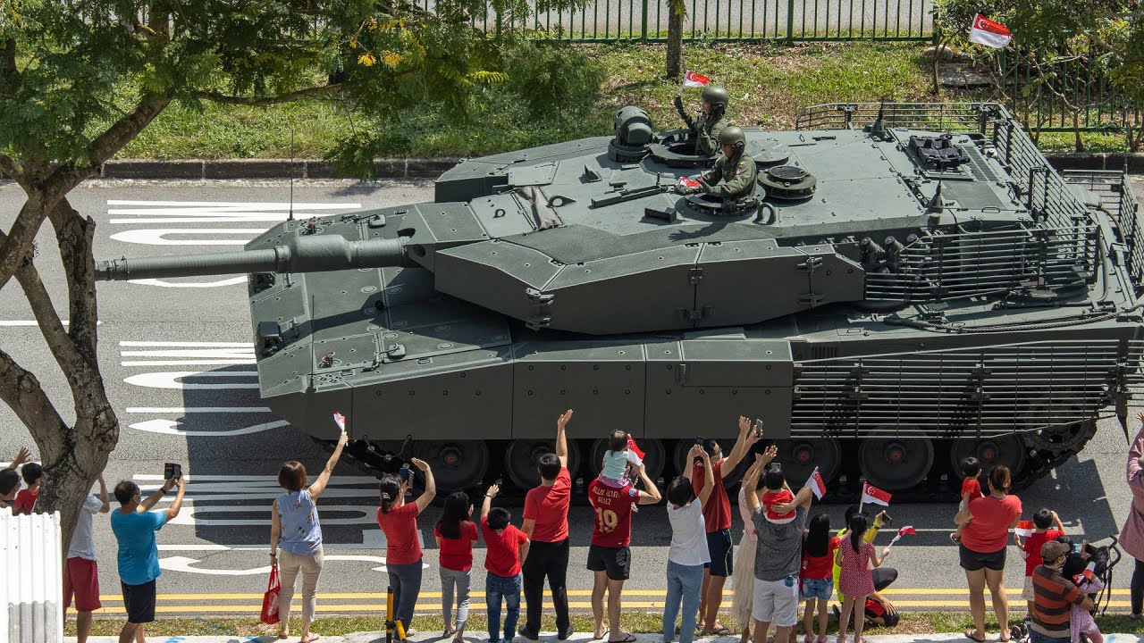 Singapore National Day Parade 2020 - Mobile Column In The Heartlands ...