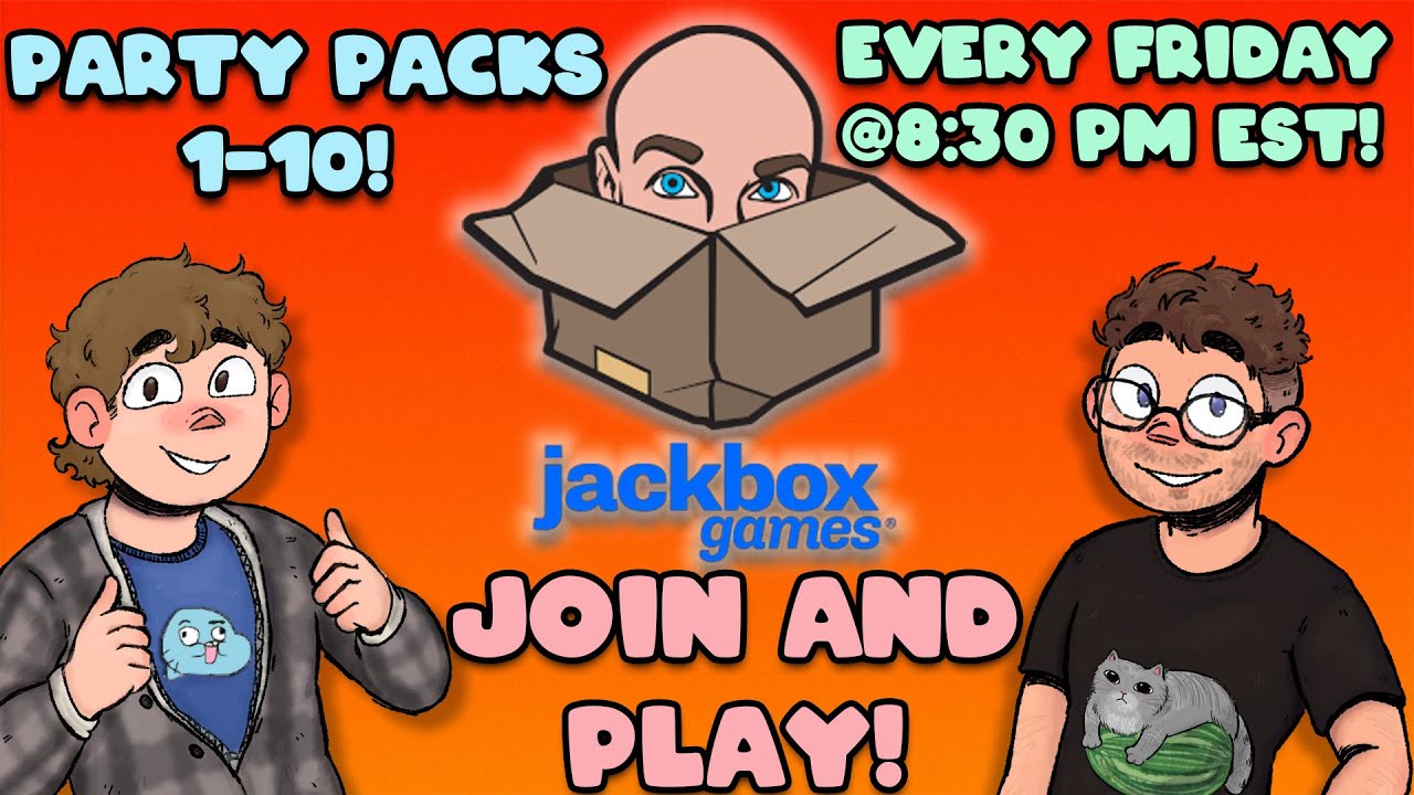 Jackbox Party Pack Livestream (Join to play!) - YouTube