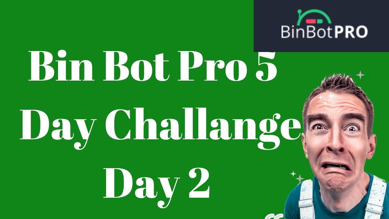 Bin Bot Pro Good Or Bad? 5 Day Challenge. Day 2(live broadcast reply ...