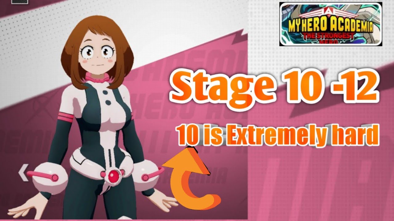 Rescue Training Stage 10 To 12 Guide | My Hero Academia The strongest ...