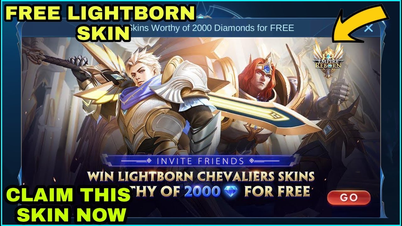 NEW EVENT GET FREE LIGHTBORN SKIN | MOBILE LEGENDS - YouTube