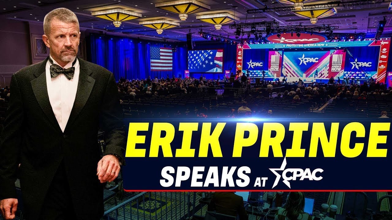 LIVE: Businessman & Former U S Navy SEAL officer Erik Prince speaks at ...