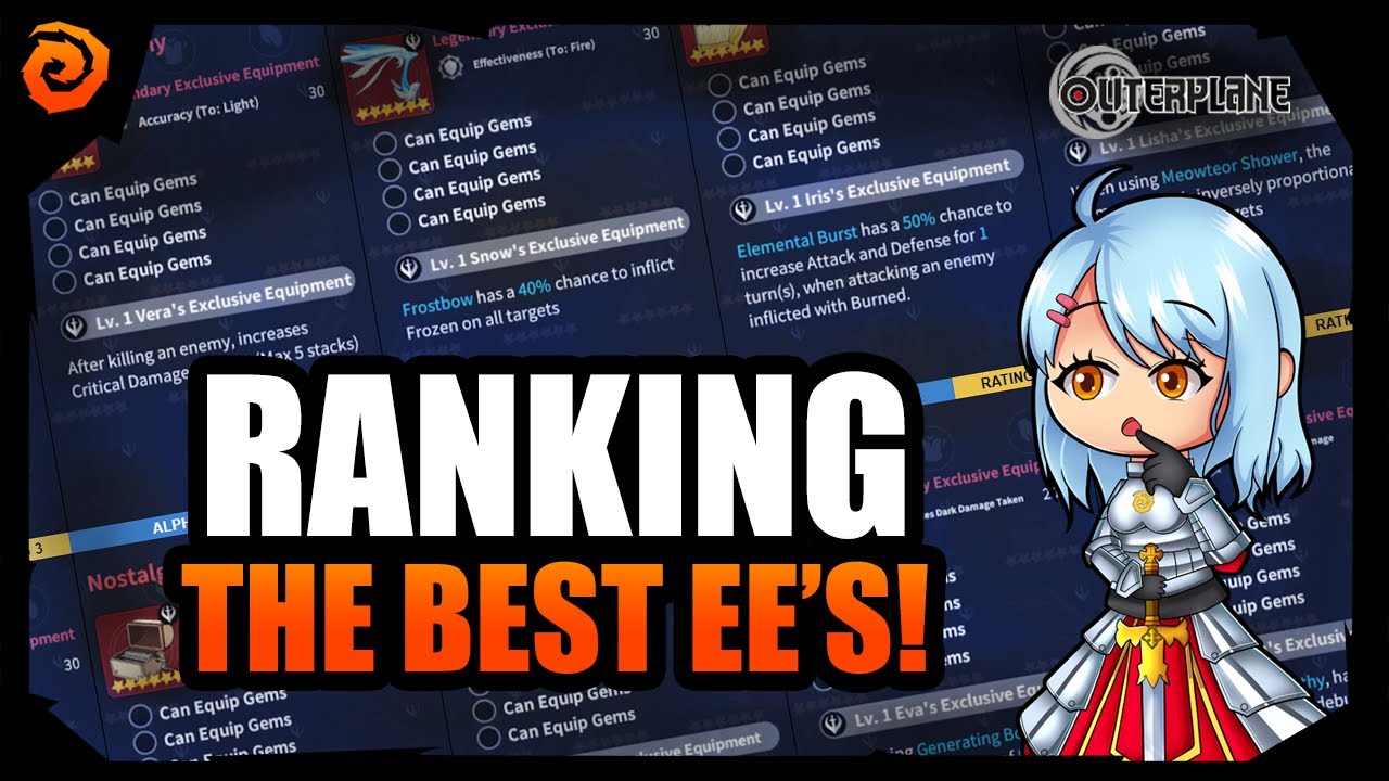 Outerplane | Best Exclusive Equipment In Game? - YouTube