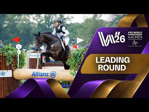 Michi Jung doing some Cross-Country magic at Aachen 🚀 | FEI Eventing World Championship Aachen 2026