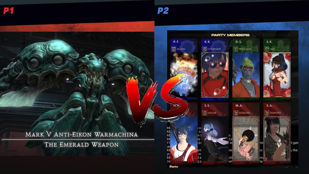 Emerald Weapon vs Party Finder (Extreme Mount Farming) - YouTube