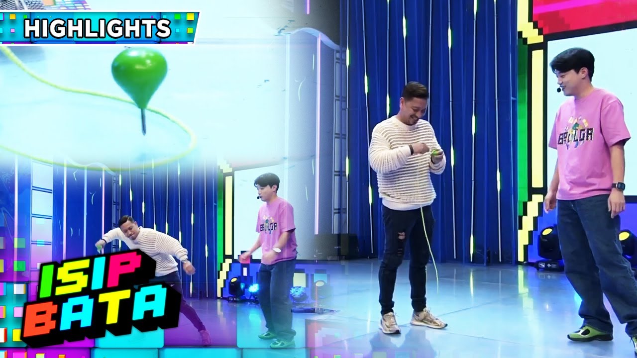 Jhong shows how to play a Trumpo | It's Showtime Isip Bata - YouTube