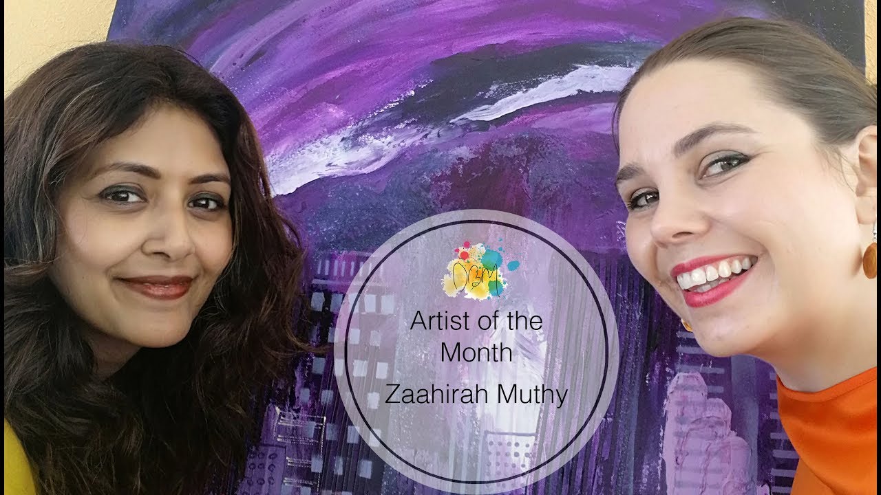 DBM's Artist Of The Month, Mauritian Artis, Zaahirah Muthy - YouTube