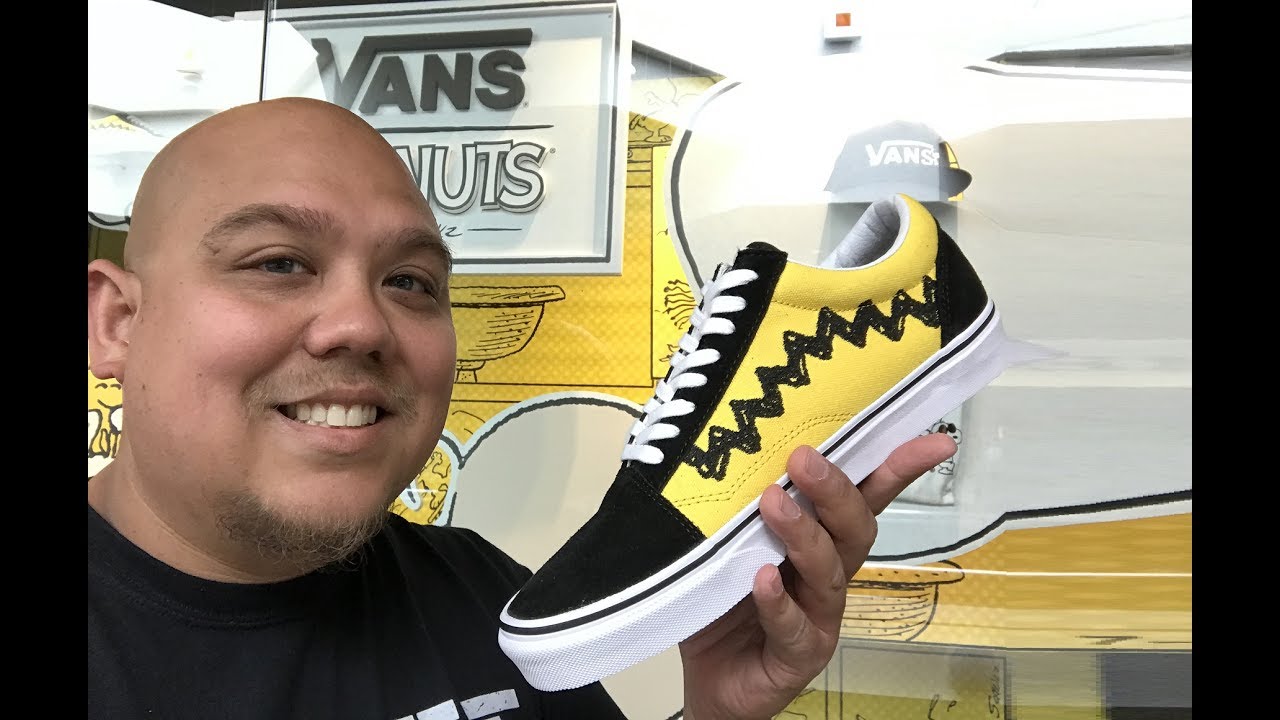 Peanuts x Vans Collection Vlog At Vans @VANS_66 including Charle Brown ...