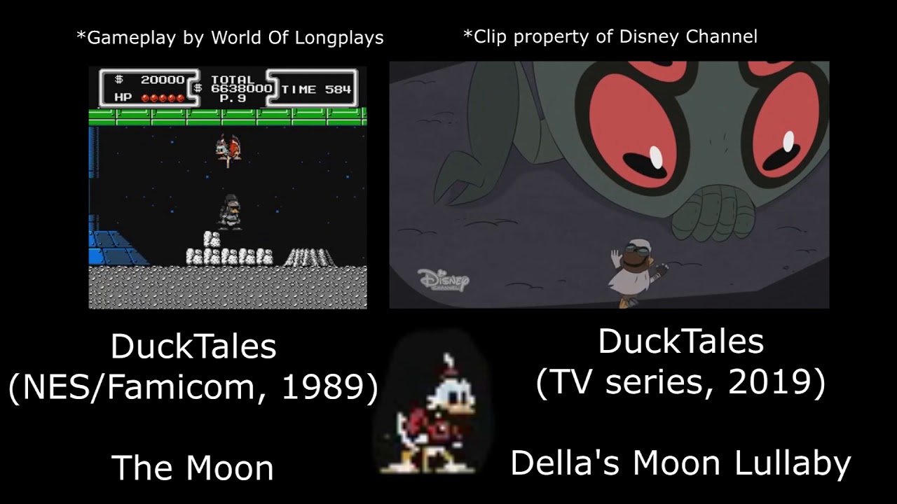 DuckTales: The Moon / Della's Moon Lullaby (Side-by-Side Comparison ...