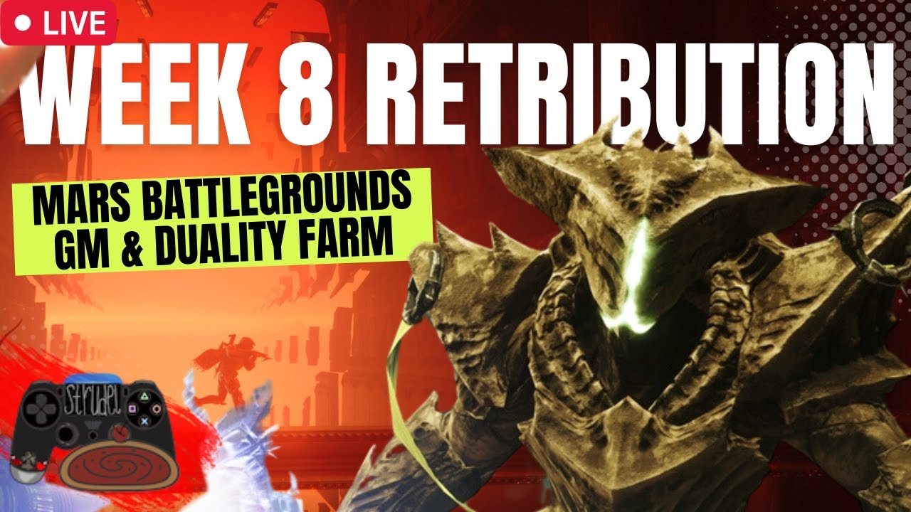 🔴LIVE - Retribution Story, Mars Battleground GM | Week 8 Season of ...