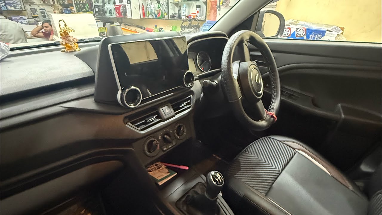 ambient light car install Breeza - YouTube