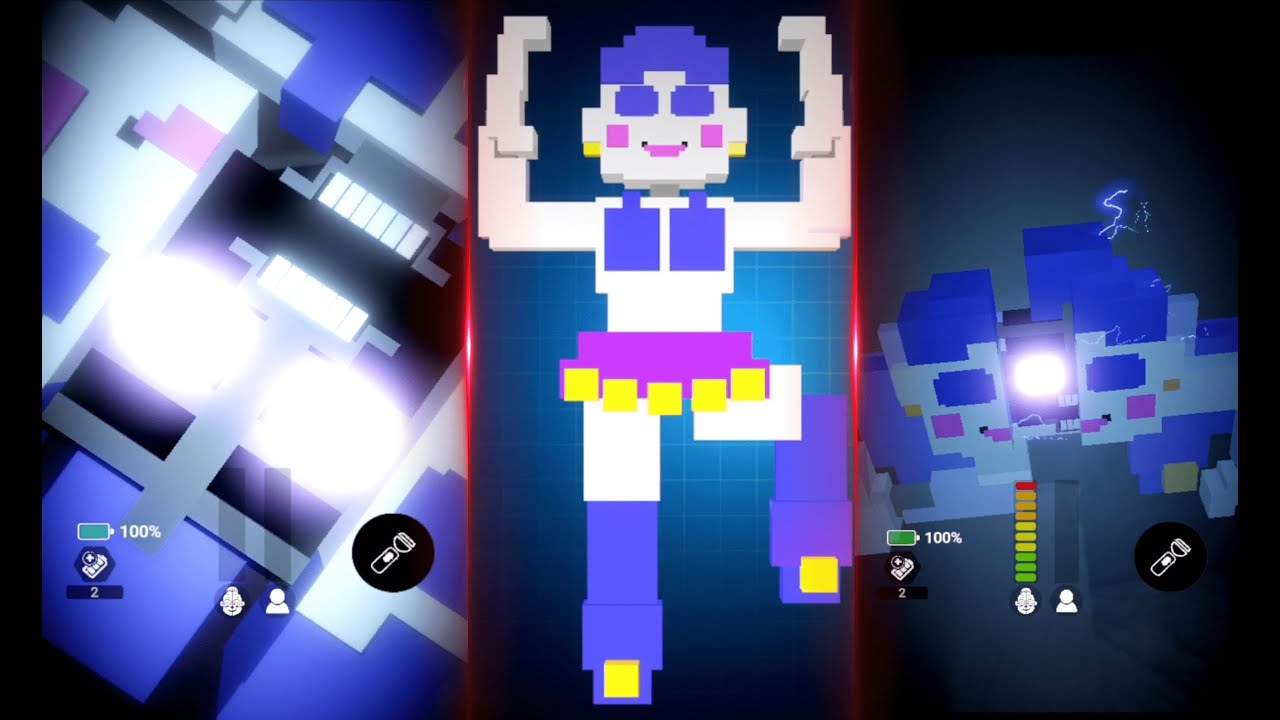 Forsaken AR - 8-bit Ballora | Full Fight + Jumpscare + Workshop ...