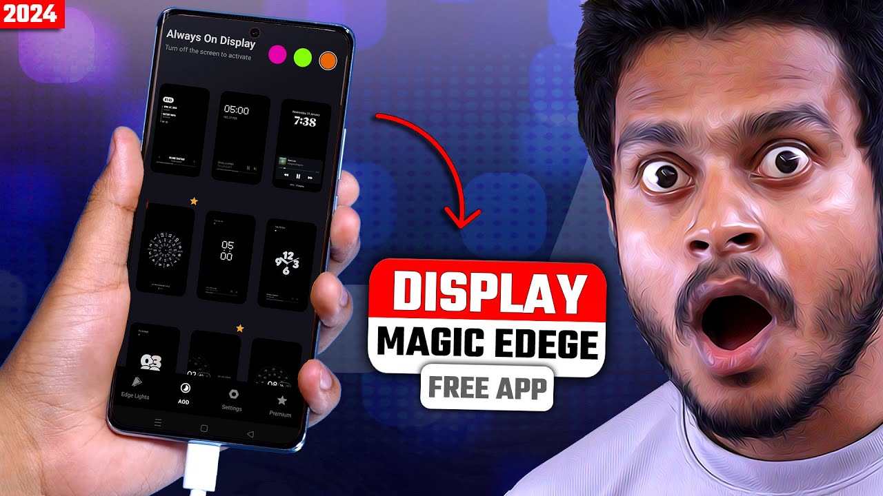 Always On: Edge Music Lighting | Android Screen Light Always On - YouTube