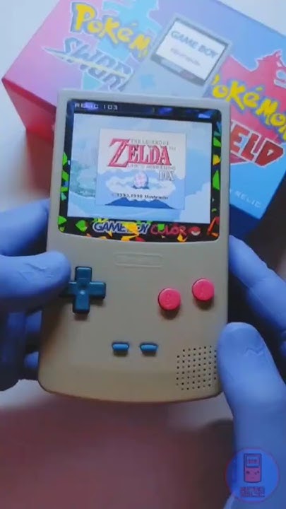 Gameboy Color GBC-103 Zacian Zamazenta - YouTube