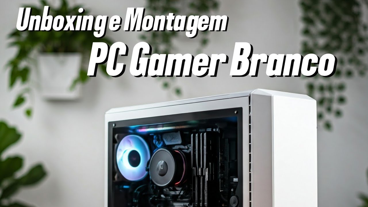 PC Gamer Branco: Unboxing e Montagem Completa // White PC Build ...