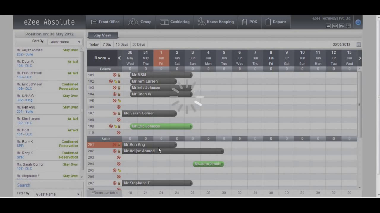 How to check in a guest from an existing reservation - YouTube