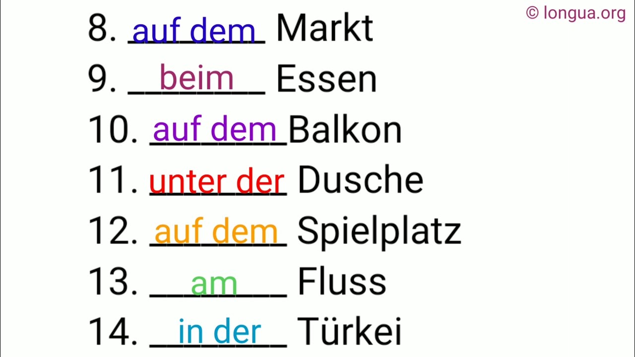 Learn German, German language, German grammar, German Lessons ...