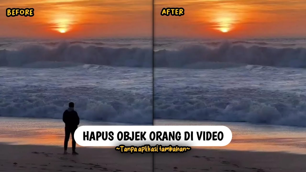 Cara Menghapus Objek Orang Di Video Dengan AI Tanpa Aplikasi - YouTube