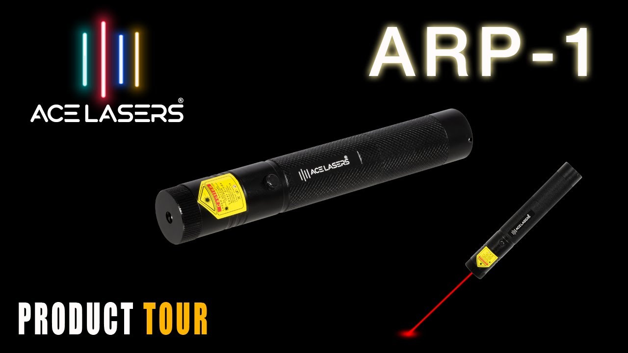 ACE Lasers® ARP-1 red laserpointer | Product walkthrough | Review ...