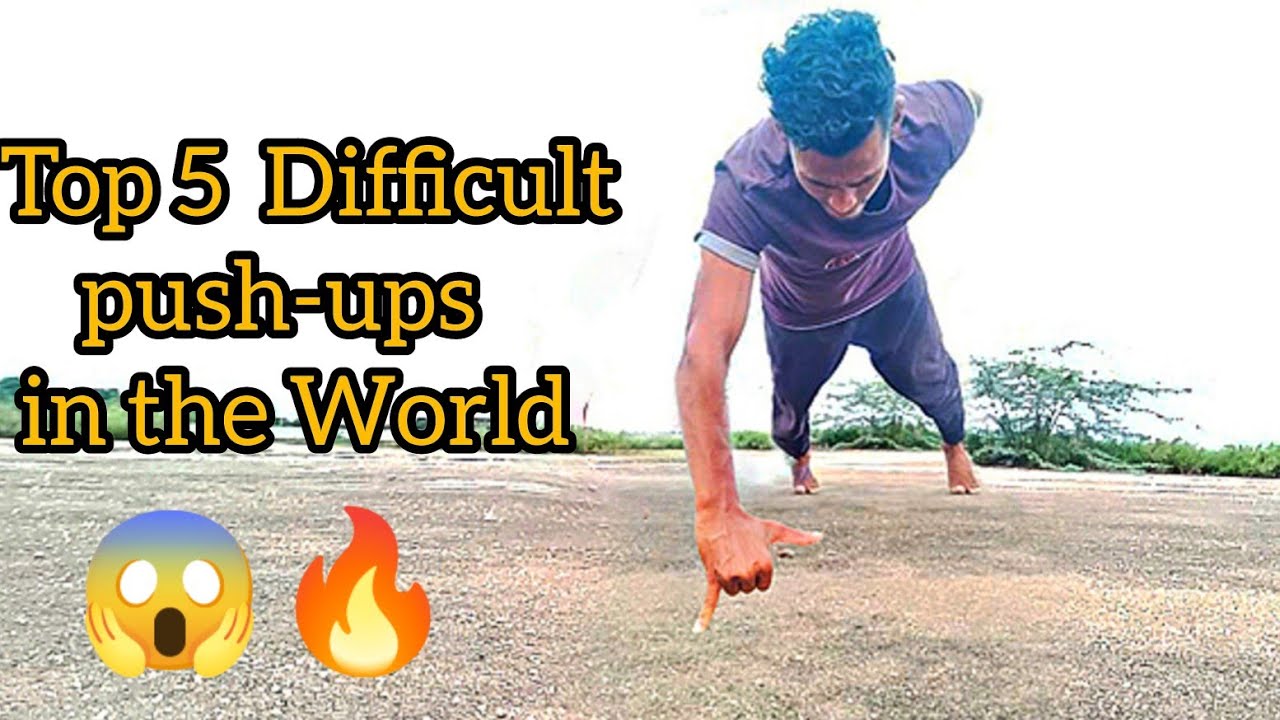 Top 5 Difficult Push-ups in the World😱🔥#difficultpushups # ...