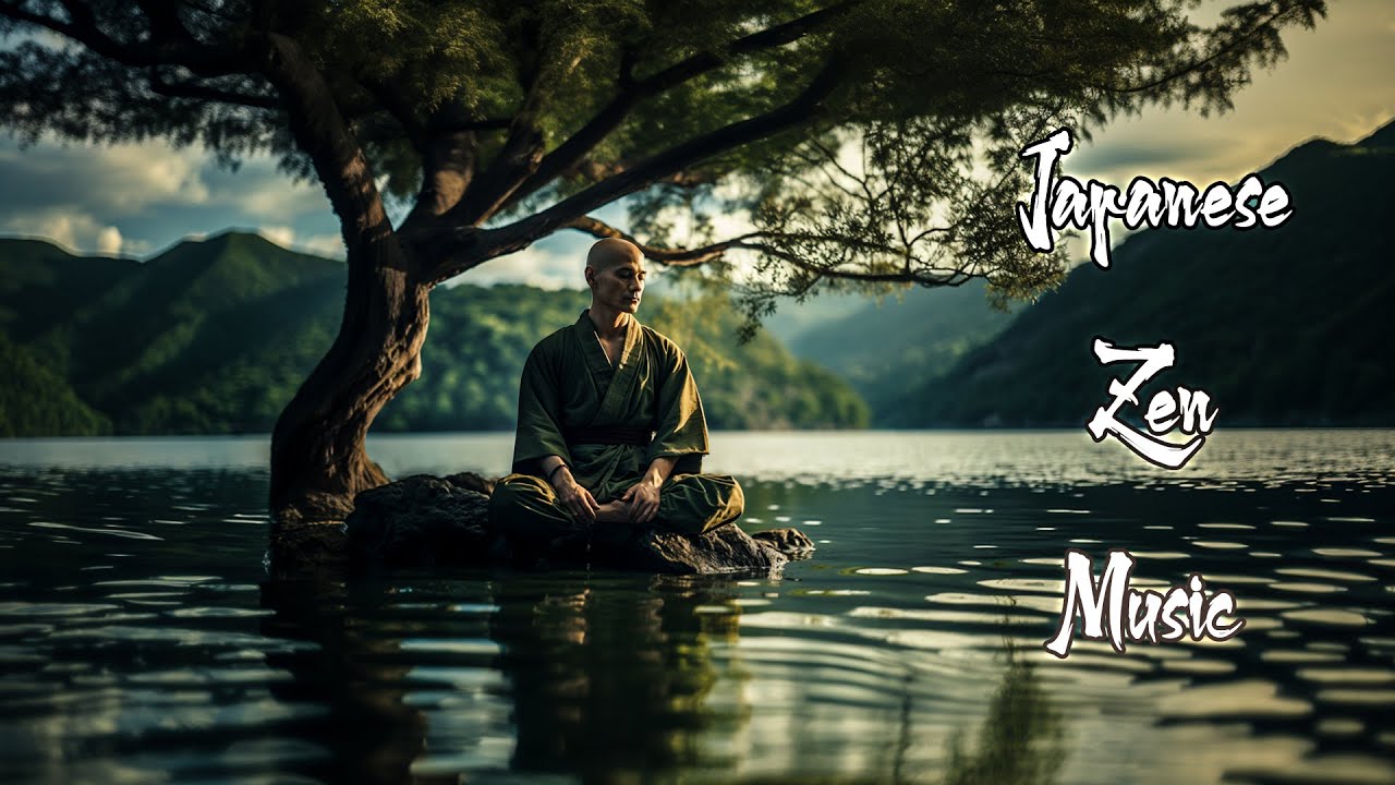 Meditating by the Lake - Japanese Bamboo Flute Music - Zen, Calm Music ...