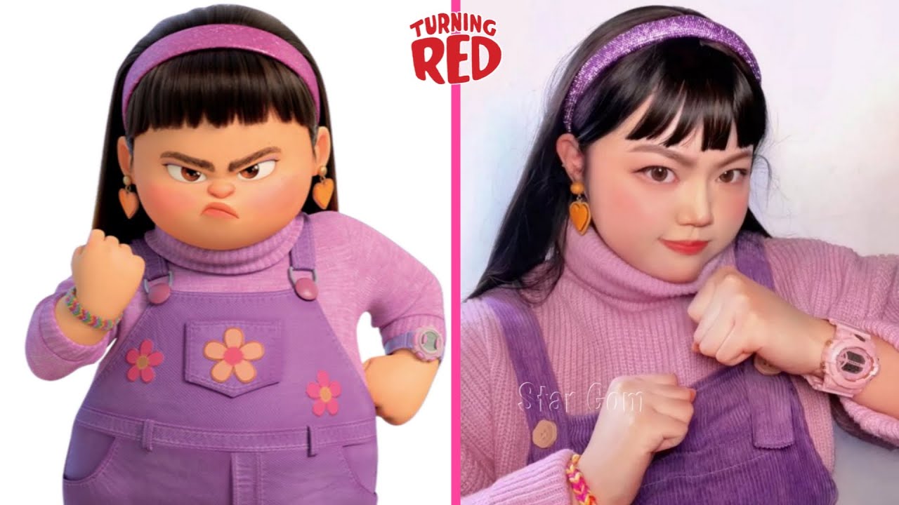 Turning Red Characters In Real Life📍 - YouTube