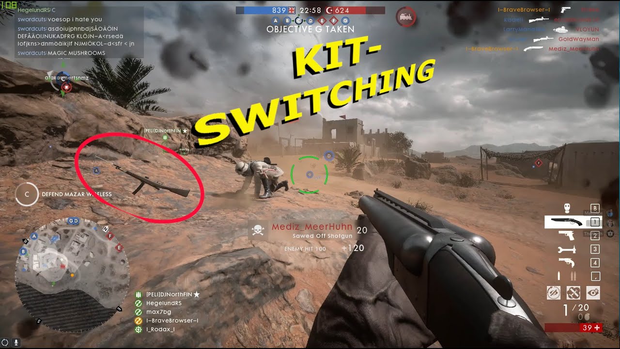 BF1 - Switching kits | Profiting - YouTube