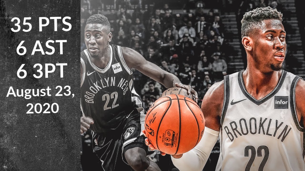 Caris LeVert 35 PTS 6 REBS 6 AST | Nets vs Raptors | NBA Playoffs 8/23 ...