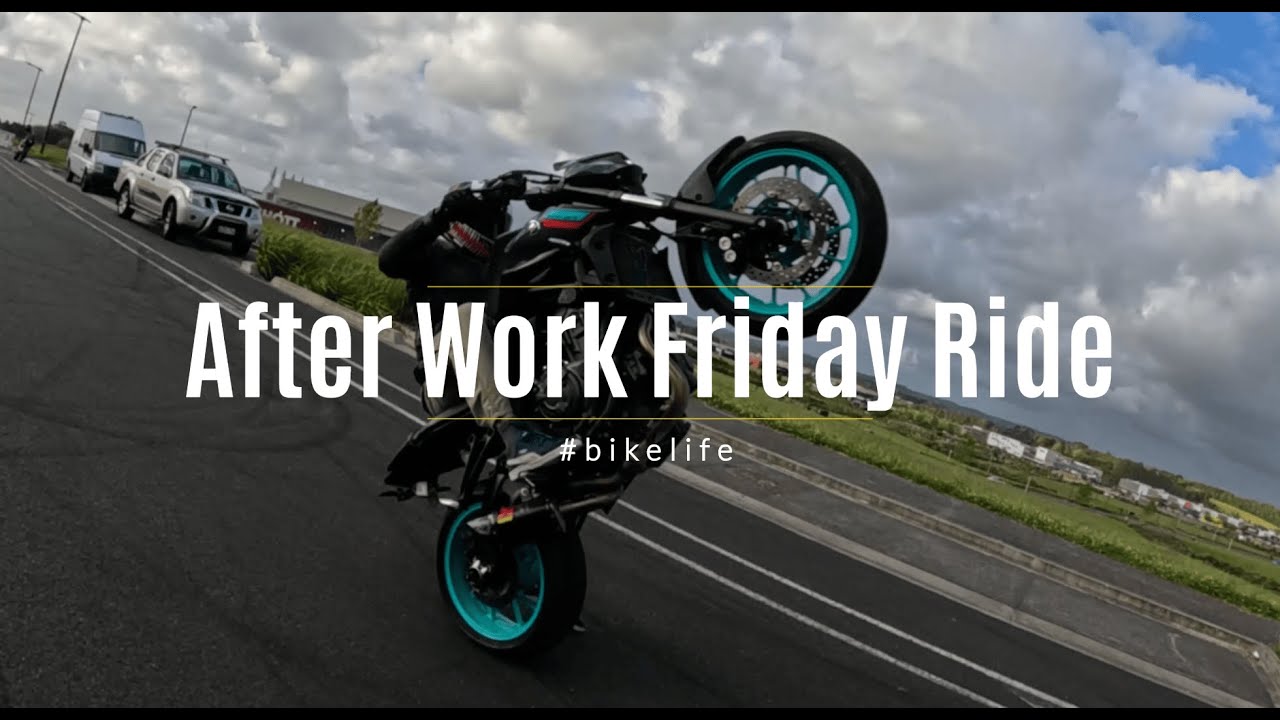 Friday after work Ride & Hang ! #bikelife - YouTube