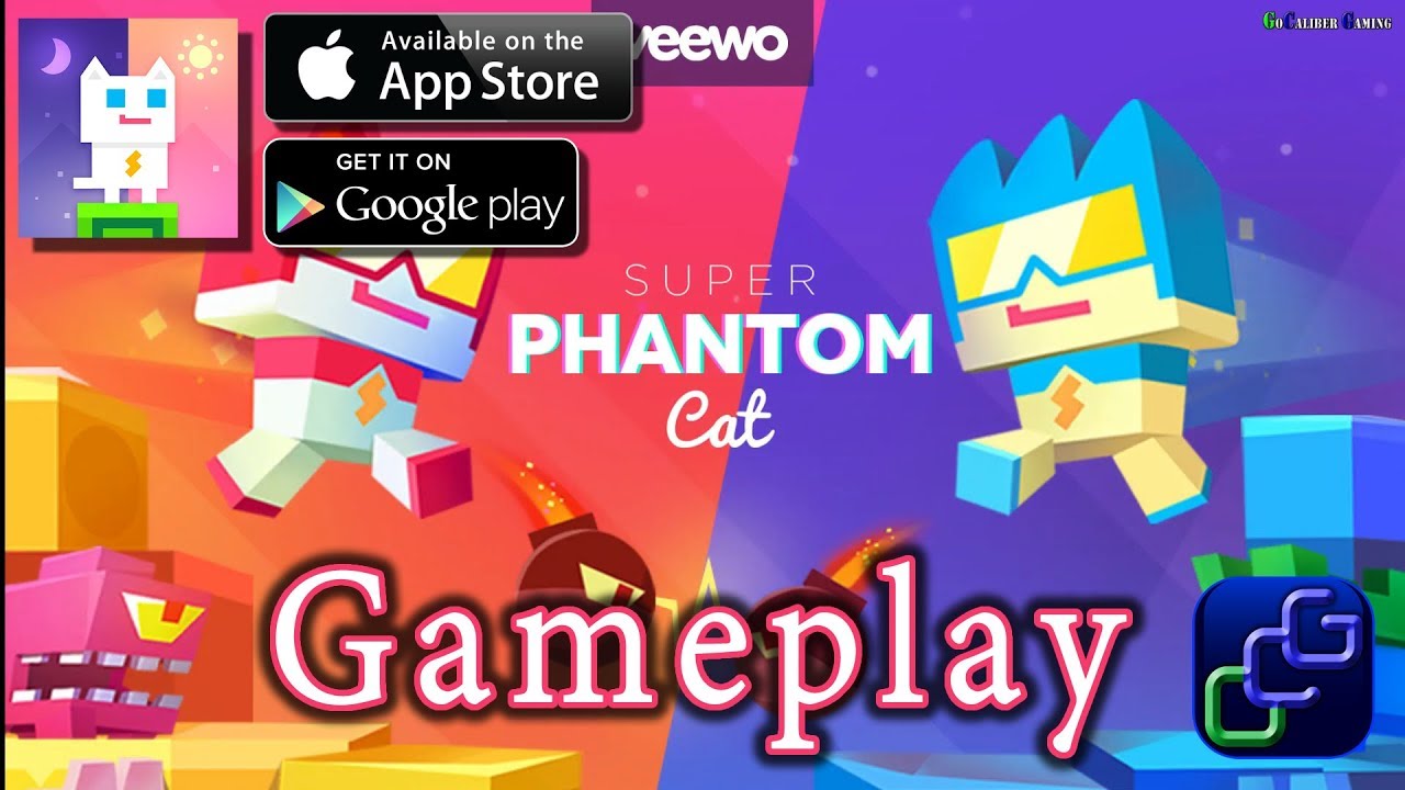 Super Phantom Cat Android iOS Gameplay - Overture, Softlight - YouTube
