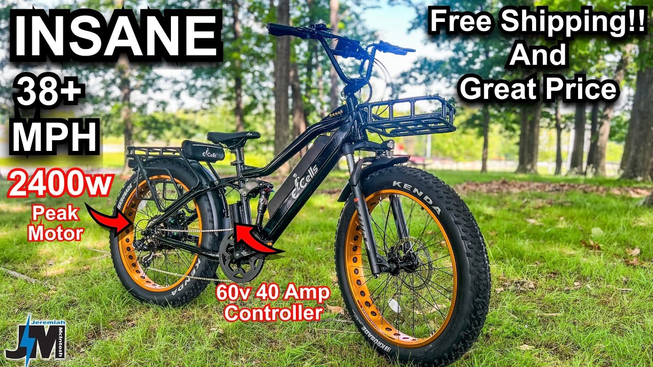 E-Cells Five Star Review! This High Torque Ebike has Insane Power and ...